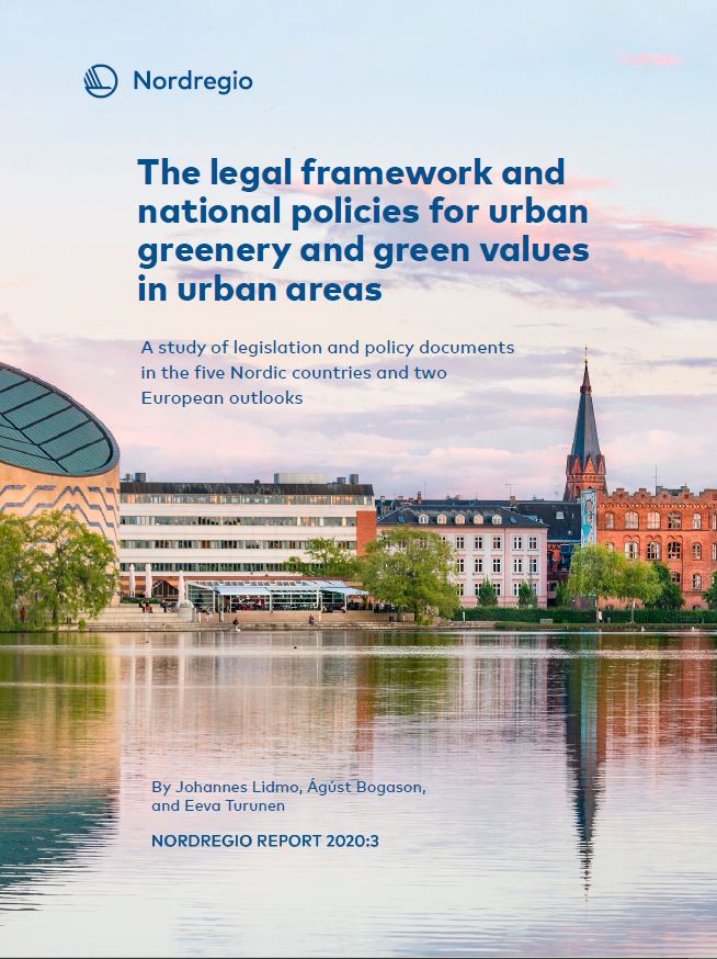 The legal framework and national policies for urban greenery and green ...